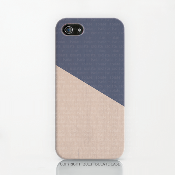 Iphone 5 Case - Two-tone Triangle Iphone Case , 2 Tone Case , Triangle ...
